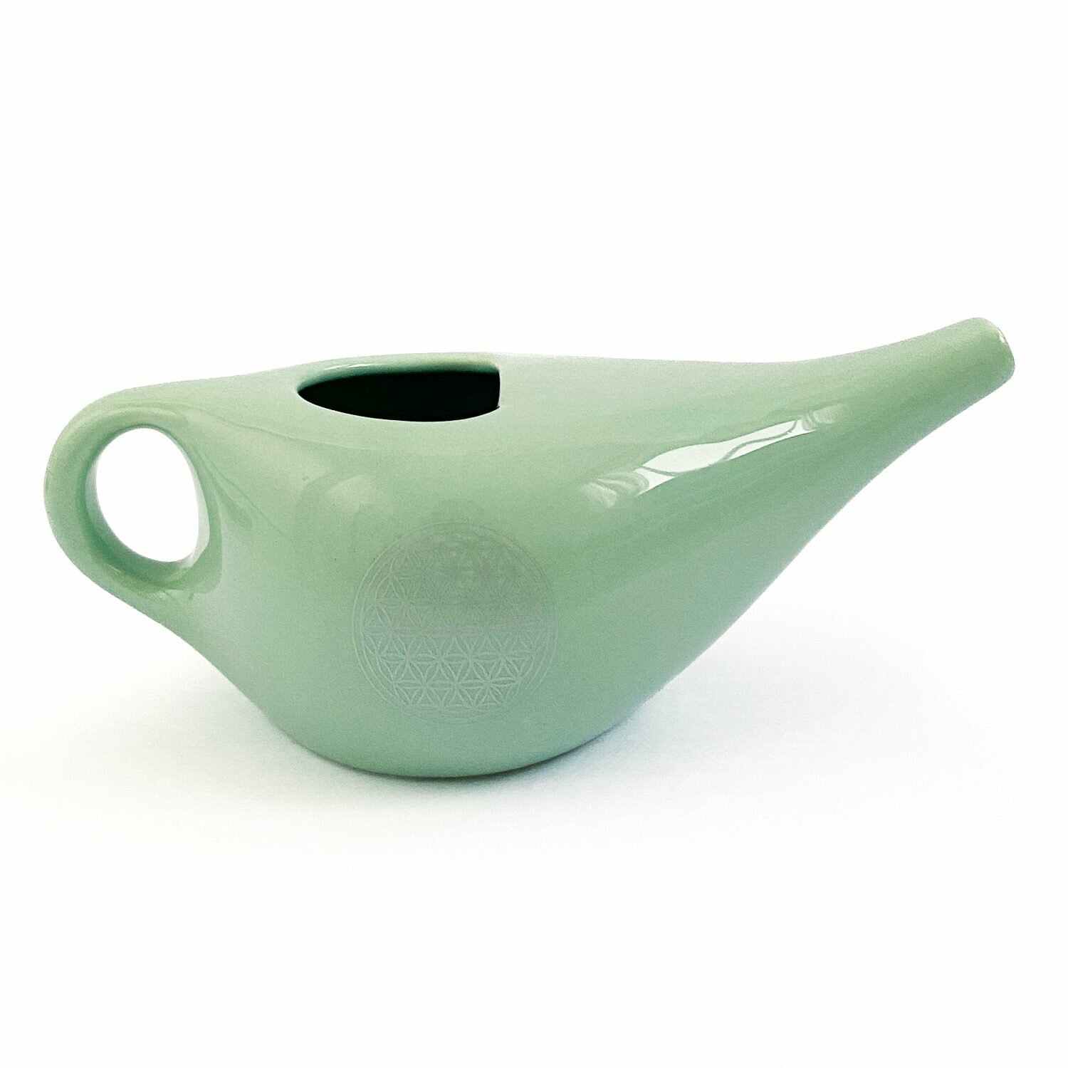 Lota Neti Pot: Higienizador para limpeza nasal | Yogateria